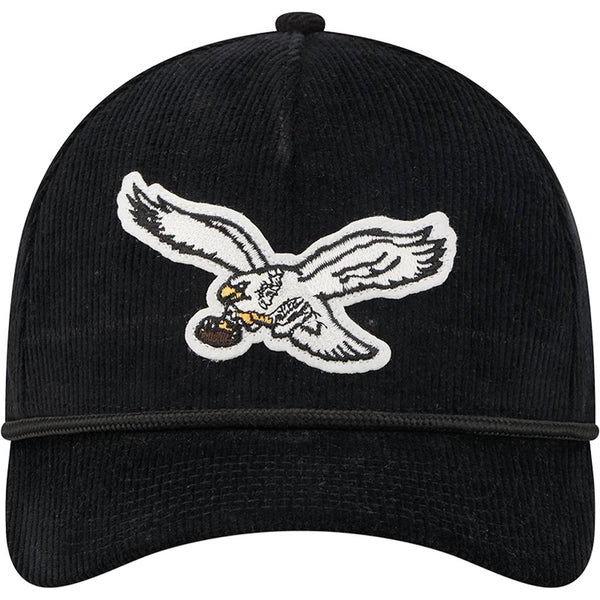 NFL Philadelphia Eagles New Era Corduroy 9FORTY A-Frame M-Crown Snapba ...