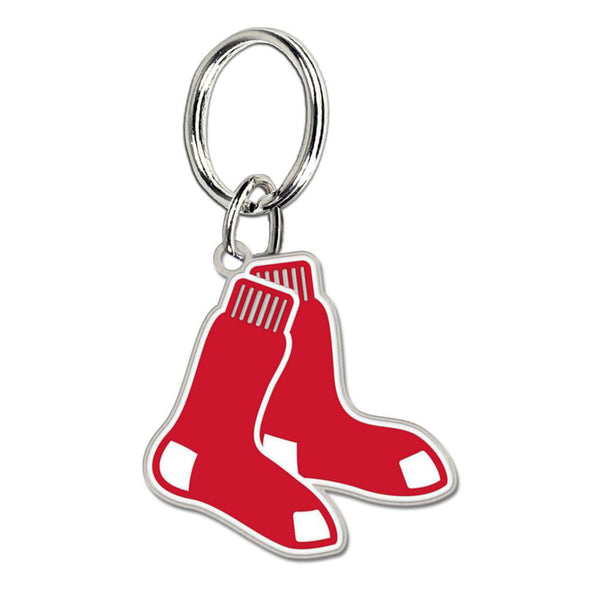 MLB Boston Red Sox WinCraft Cloisonne Logo Keychain - Just Sports