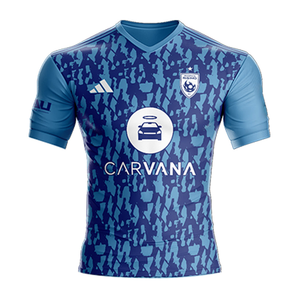 Phoenix Rising adidas 2024 Goalkeeper Blue Jersey - Just Sports