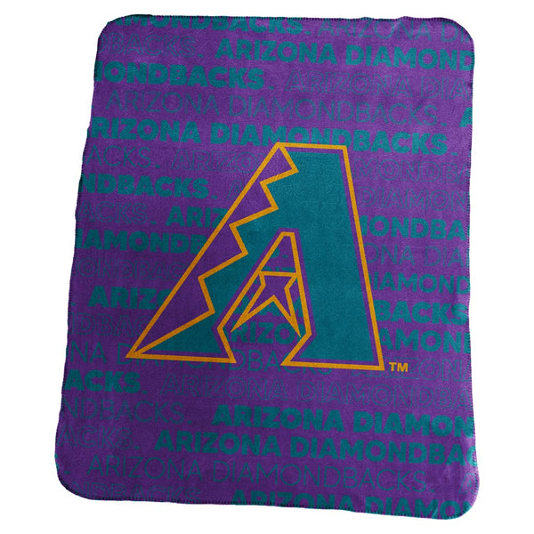 MLB Arizona Diamondbacks Logo Brands 50" x 60" Throwback Classic Blank ...