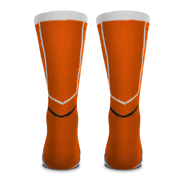 NBA Phoenix Suns For Bare Feet Mascot Snoop Crew Socks - Just Sports