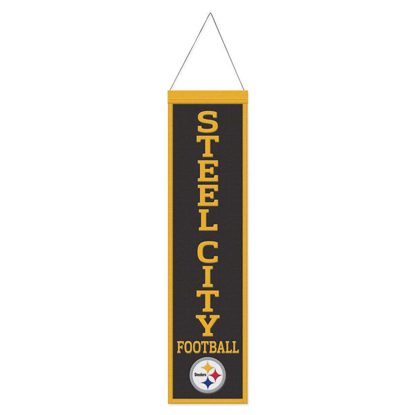 NFL Pittsburgh Steelers WinCraft Slogan Wool Banner - Just Sports