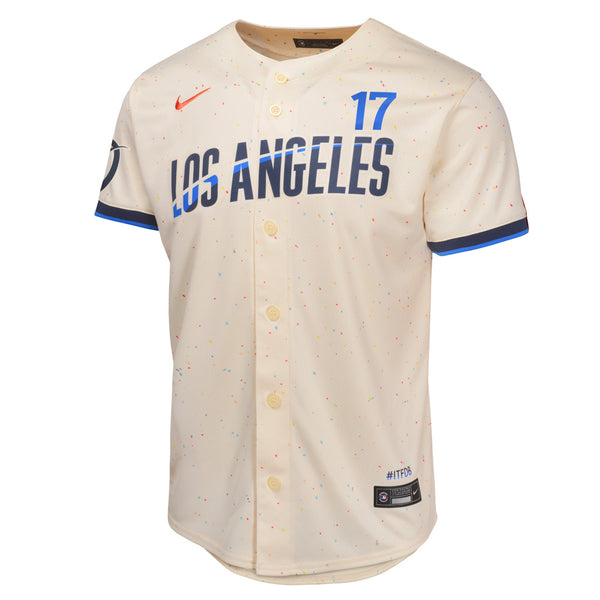 MLB Los Angeles Dodgers Shohei Ohtani Youth City Connect Limited Jerse ...