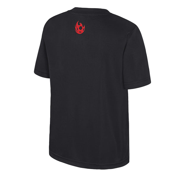 Phoenix Rising Youth Colosseum Ripple T-Shirt - Black - Just Sports