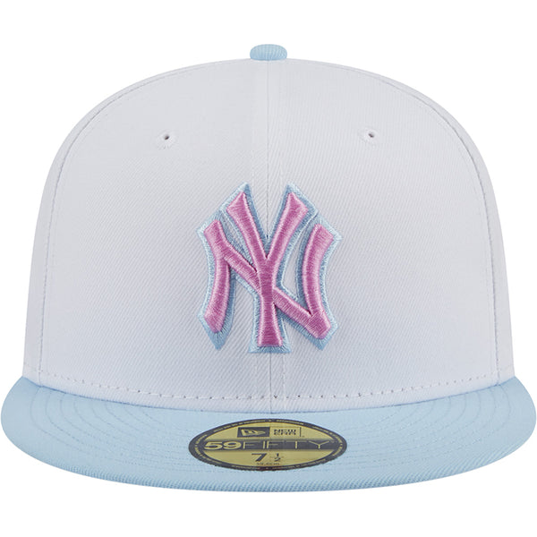 MLB New York Yankees New Era Cotton Candy 59FIFTY Fitted Hat - Just Sports