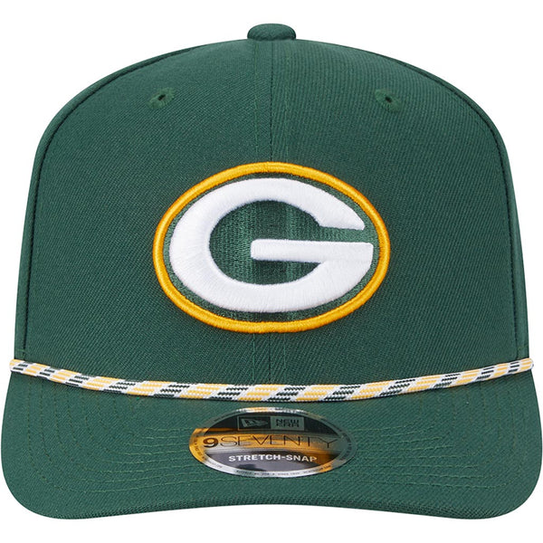 NFL Green Bay Packers New Era Multi Rope 9SEVENTY Stretch-Snapback Hat ...