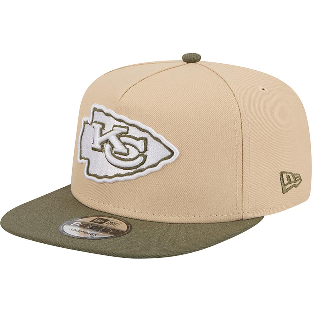 NFL Kansas City Chiefs New Era Two-Tone Drift Wood 9FIFTY A-Frame Snap ...