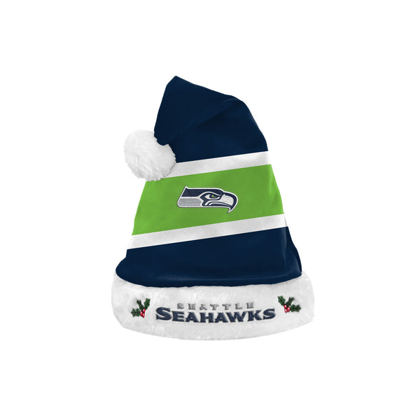 NFL Seattle Seahawks FOCO Basic Santa Hat - Just Sports