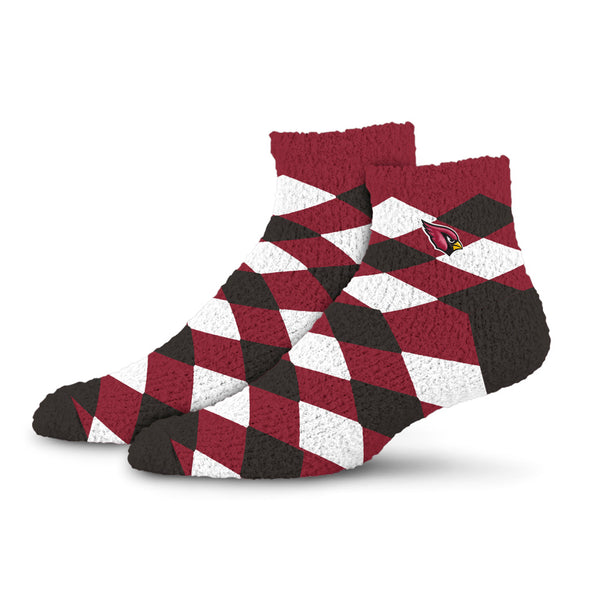 NFL Arizona Cardinals For Bare Feet Diamond Sleep Socks - Just Sports