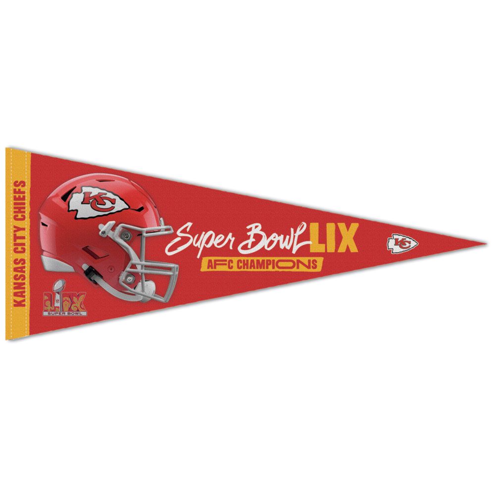 NFL Super Bowl LIX Kansas City Chiefs WinCraft Premium Pennant - Just ...