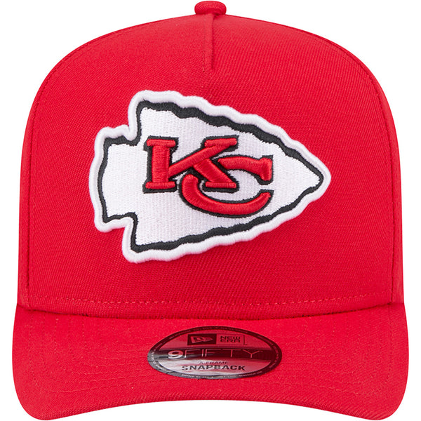 NFL Kansas City Chiefs New Era OTC 9FIFTY A-Frame Hat - Red - Just Sports