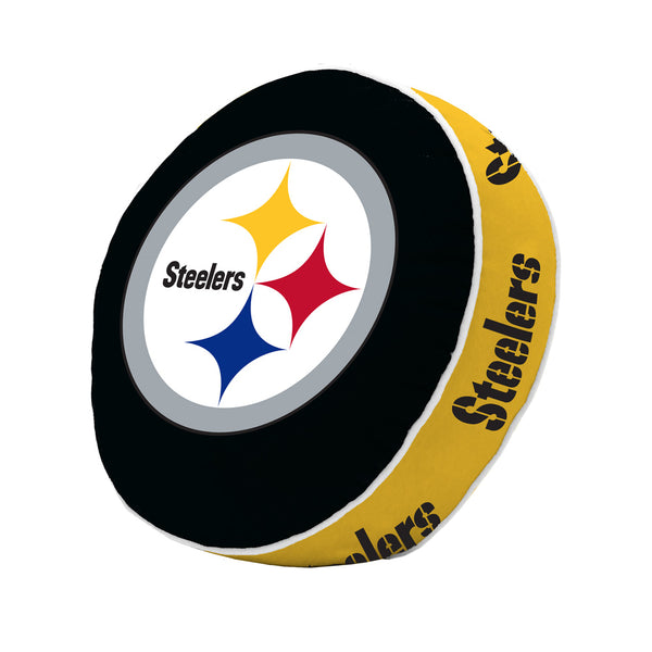 NFL Pittsburgh Steelers Logo Brands Puff Pillow - Just Sports