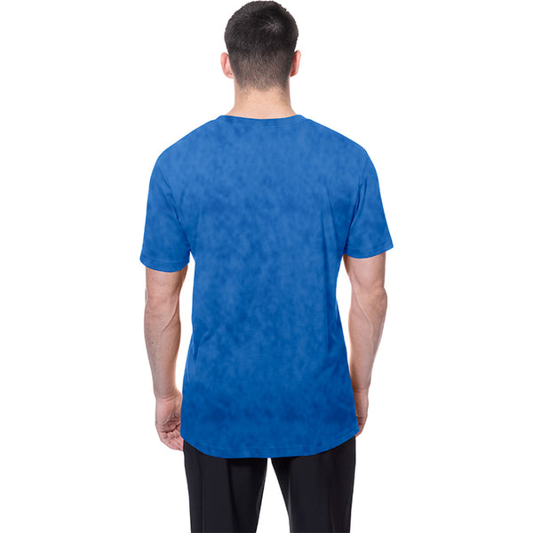 NFL New York Giants New Era Throwback Wash T-Shirt - Blue - Just Sports