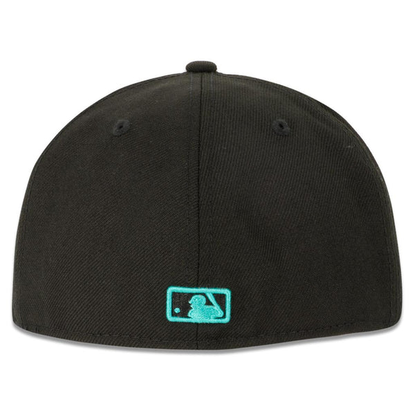 MLB Arizona Diamondbacks New Era Teal Eyes 59FIFTY - Black Hat - Just ...