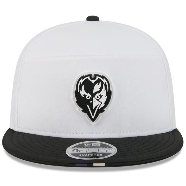 NFL Baltimore Ravens New Era 2025 Training 9FIFTY Split Panel Snapback ...