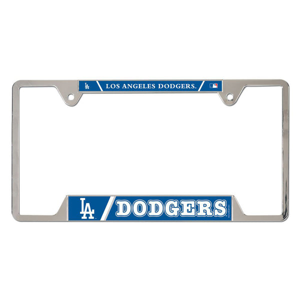 MLB Los Angeles Dodgers WinCraft Metal License Plate Frame - Just Sports