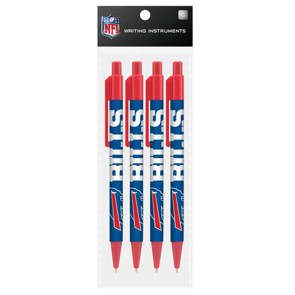 NFL Buffalo Bills Mojo 4-Pack Retractable Pens - Just Sports