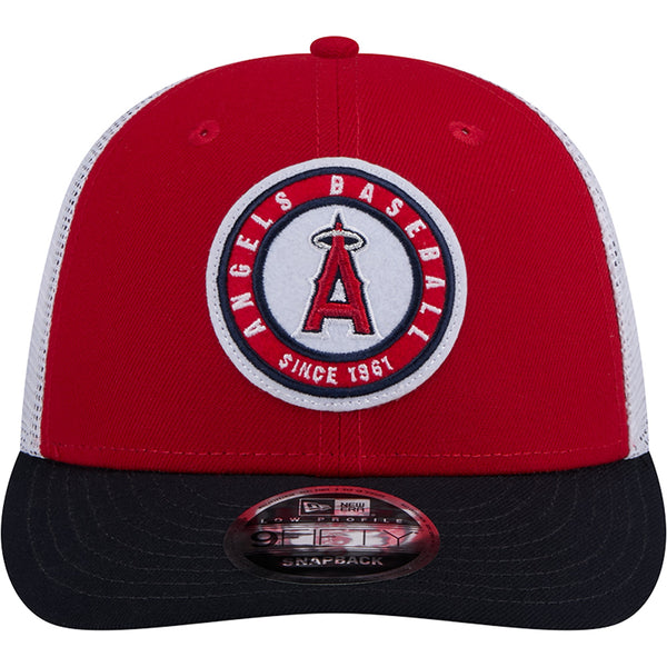 MLB Los Angeles Angels New Era Cooperstown Patch Low-Profile 9FIFTY Tr ...