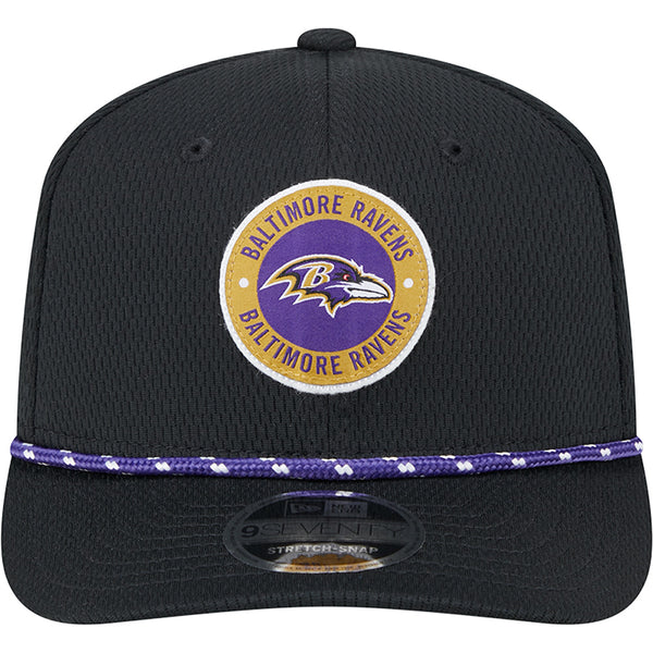 NFL Baltimore Ravens New Era 2024/25 Sideline 9SEVENTY Stretch Snapbac ...