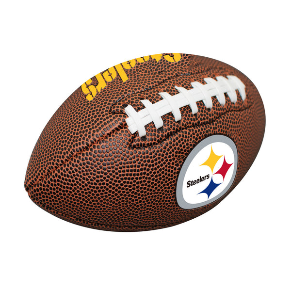 NFL Pittsburgh Steelers Logo Brands Mini Composite Football - Brown ...