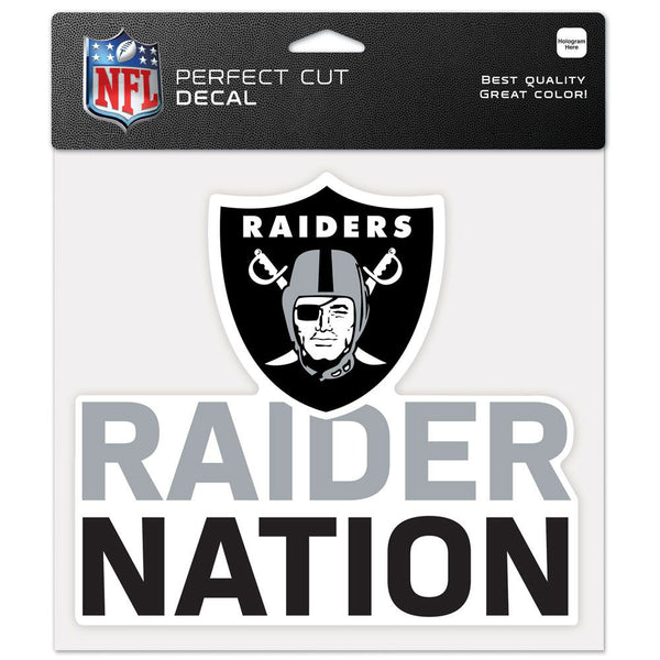 NFL Las Vegas Raiders WinCraft 8" x 8" Local Team Decal - Just Sports