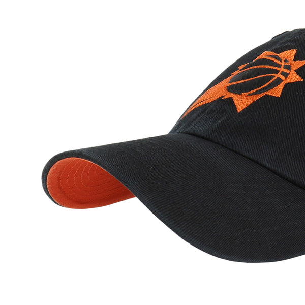 NBA Phoenix Suns '47 Eclipse Clean Up Adjustable Hat - Black - Just Sports