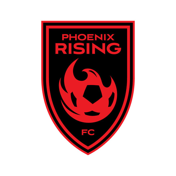 Phoenix Rising Tonal Shield 2" Sticker - Just Sports